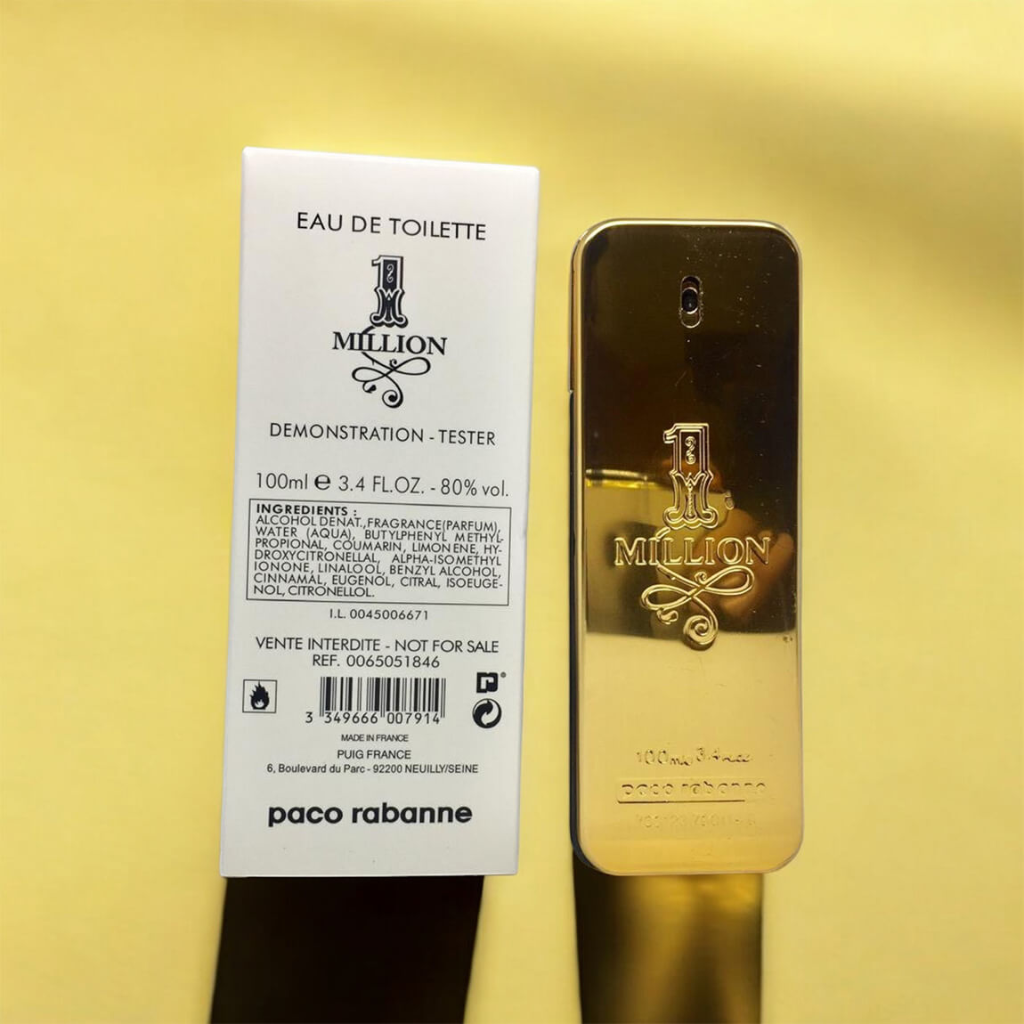 Paco Rabanne One Million Eau De Toilette 100ml - Tester - Lavish Perfumes